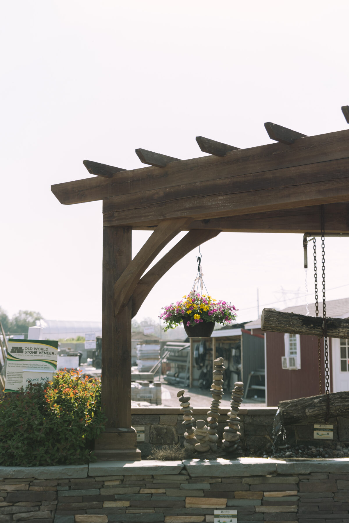 The Triangular Pergola - Pencroft